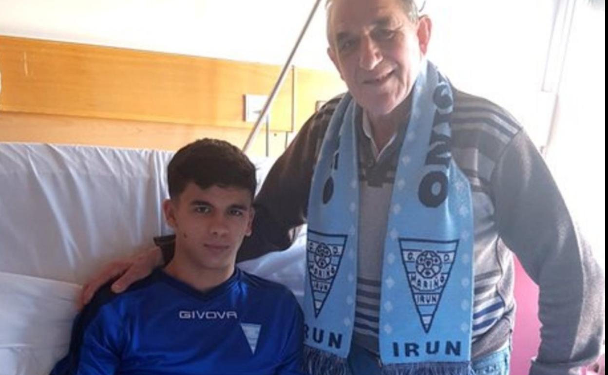 Irun: Un juvenil del Mariño se recupera tras clavarse un hierro en un partido de fútbol: «Ha ...